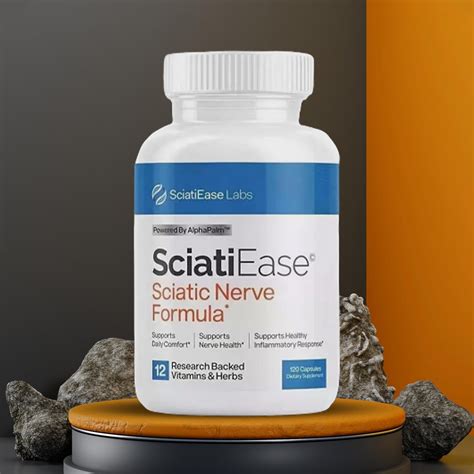 New Sciatiease Labs Sciati Ease Sciatic Nerve Formula 120 Capsules Etsy