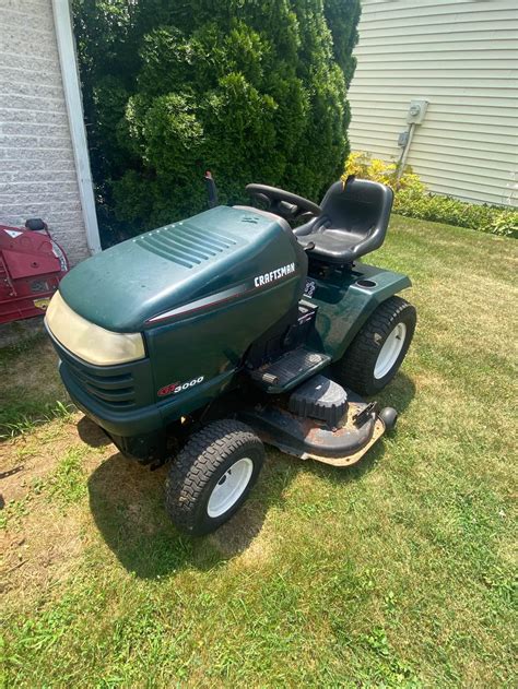 Craftsman Riding Lawn Mower With Plow Attachment 20 Hp 59 Off