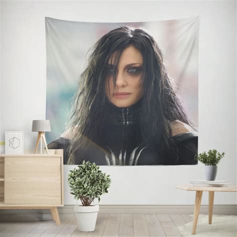 Hela In Thor Ragnarok Cate Blanchett Role Wall Tapestry
