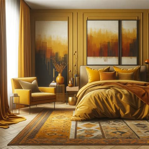 What Colors Go With Mustard Yellow Furniture