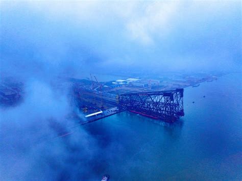 亚洲第一深水导管架“海基二号”建造完工 天山网 新疆新闻门户