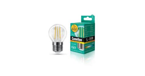 ლედ ნათურა Camelionfilament Led7 G45 Fl 830 E27 ფილამენტის დიოდური ნათურა