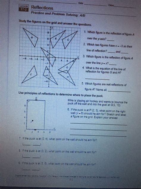 solved date 172 reflections practice and problem solving ab
