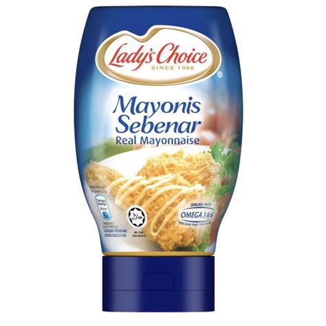 Ladys Choice Real Mayonnaise Squeeze Dressings Mayonis Sebenar 280ml