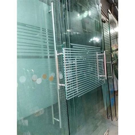 8mm Laminated Toughened Glass At ₹ 250sq Ft Toughened Glass In