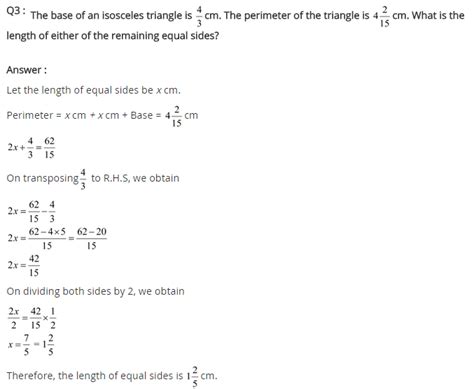 Ncert Solutions For Class 8 Maths Chapter 2 Linear Equations In One