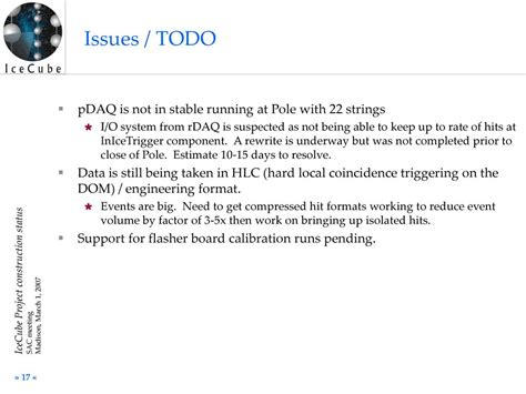 IceCube Construction Status Ppt Download