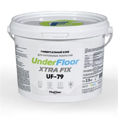 Купить Клей универсальный для ПВХ покрытий UnderFloor Xtra Fix UF-79 6 ...