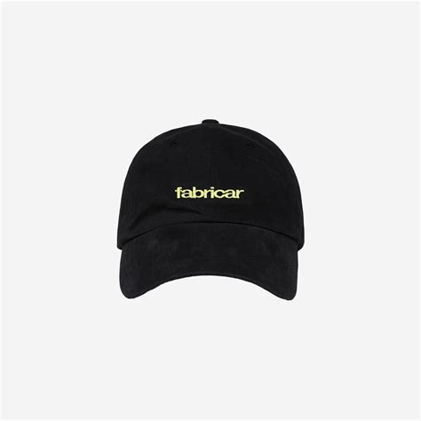 파브리카 X 슈퍼레이스 로고 캡 블랙 Fabricar Kream