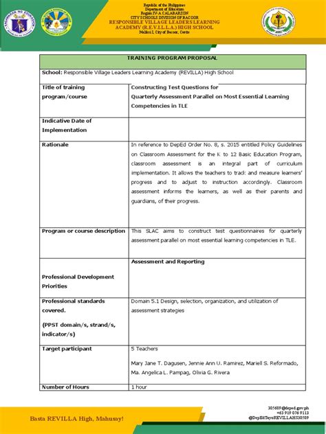 Proposal Template Pdf Cognition Behavior Modification
