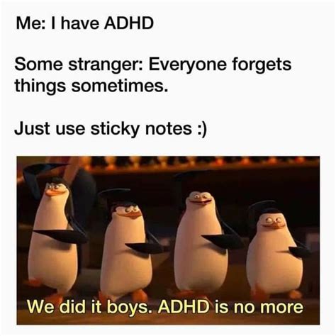 Adhd Memes