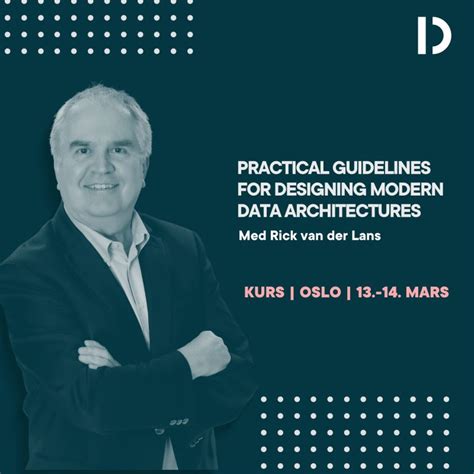 Rick Van Der Lans Posted On Linkedin