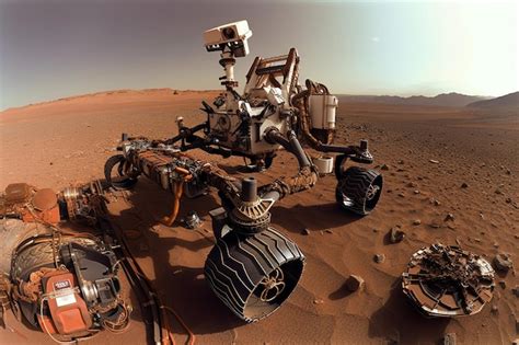 Premium Photo Uncovering The Mysteries Of Mars Astronaut And Rover