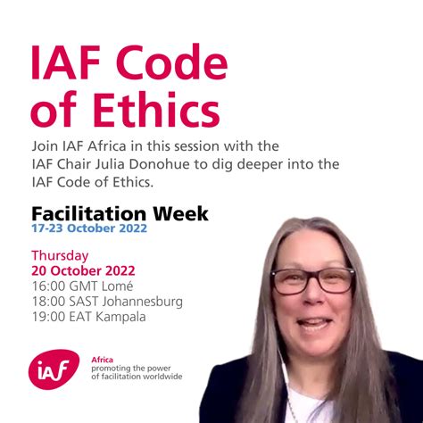 Iaf Code Of Ethics Facilitation Week Iaf Code Of Ethics Facilitation Week