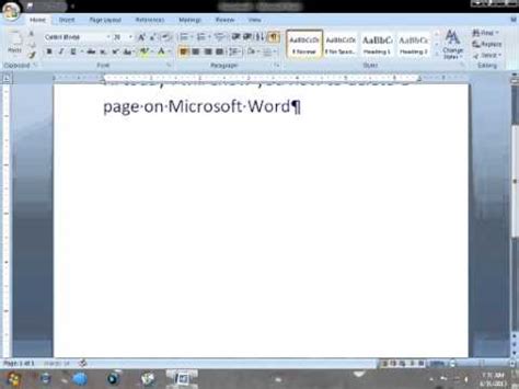 How To Delete A Page In Microsoft Word Rovse