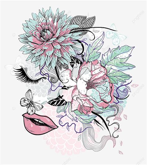 Beautiful Girl Illustration Vector Hd Images Vector Illustration Of An