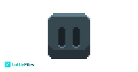 Pixel Pause Button On LottieFiles Free Lottie Animation