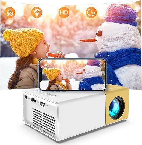 Zemeollo Mini Projector Portable P Full Hd Supported G Wifi Video Projector Lm