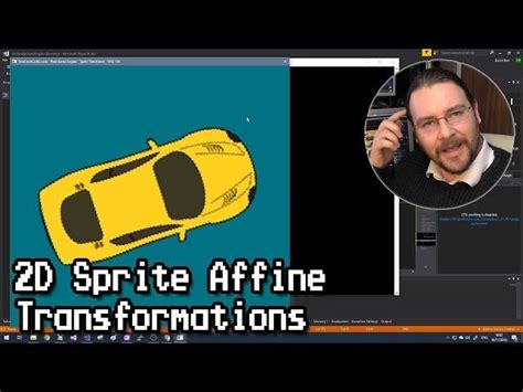 Free Video 2d Sprite Affine Transformations Rotation Translation Scaling And Shearing From