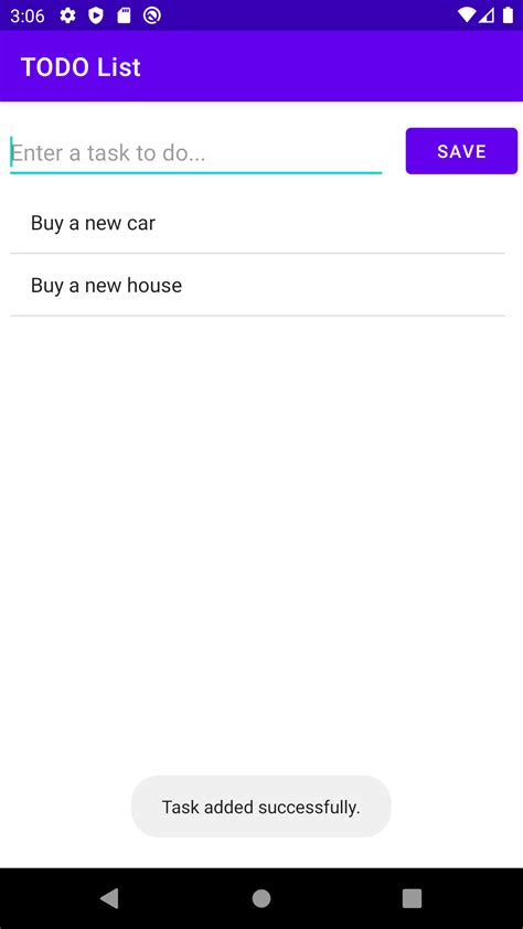 Github Siomarapantarottoandroid Todo List View Android Development Lab