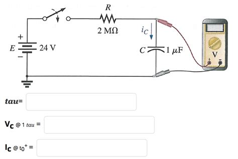 Solved For The Capacitive Circuit Shown Below Calculate