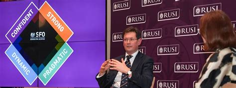 Director Of The Serious Fraud Office Nick Ephgrave Qpm Speaks At Rusi Royal United Services