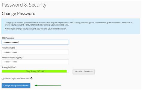 How Can I Reset My CPanel Password Hosting Namecheap