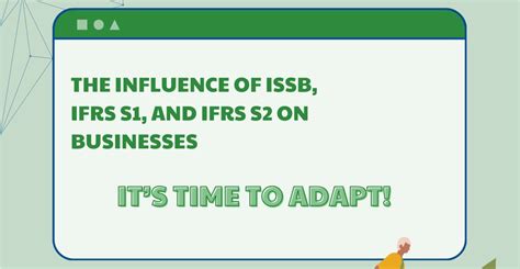 The Influence Of ISSB IFRS S1 And IFRS S2 On Businesses Its Time To Adapt KLINOVA JSC