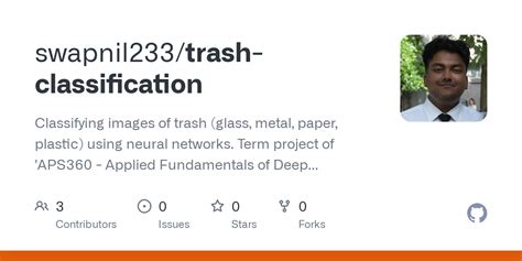 GitHub Swapnil233 Trash Classification Classifying Images Of Trash