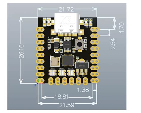 nano v3 0 nano supermini type c development board atmega328p chip