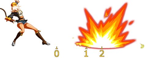 File BBCF Bullet 236A Charged Levels Png Dustloop Wiki