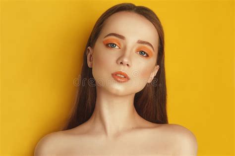 Beautiful Girl With Orange Hair