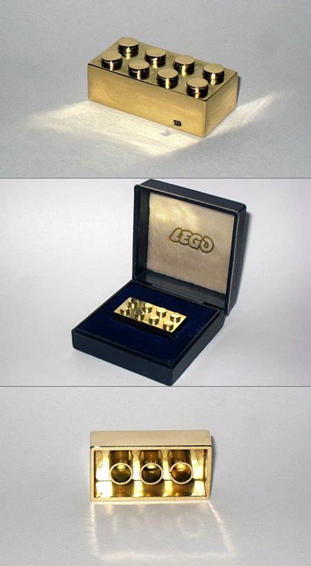 This Solid Gold Lego Brick Costs 14449 Is Worlds Most Expensive