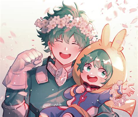 ★ 【アキラアイシ】 「 お幸せおに 」 ⊳ Deku Bday 715 My Anime Pop Heart