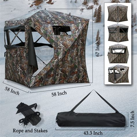 Ground Blinds With See Through Walls At Florence Parsons Blog