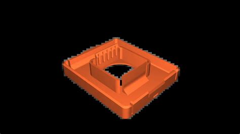 30x10mm Fan Module For Modular Snap Together Raspberry Pi Case By Godlikeone Download Free Stl