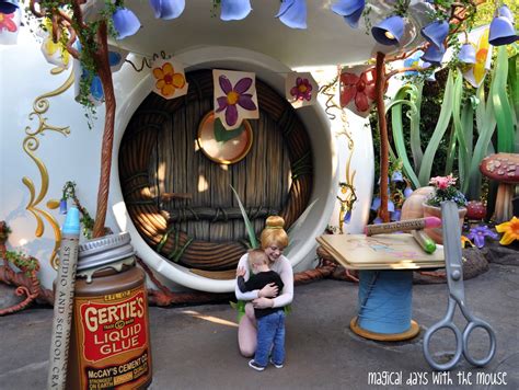 Magical Days With The Mouse Visiting Pixie Hollow During The Day And Night