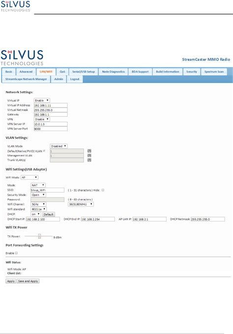 Silvus Technologies Sc42 520 Sc4240 Mimo Radio User Manual