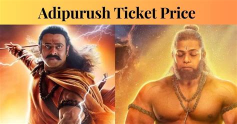 Adipurush Movie Ticket Price हनुमान जी के पास बैठकर देखिए आदिपुरुष