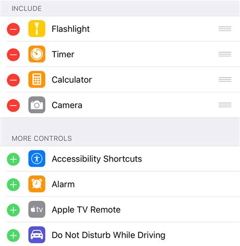 GSM Forum IOS 11 Preview Control Center Gets Customizable With 3D Touch