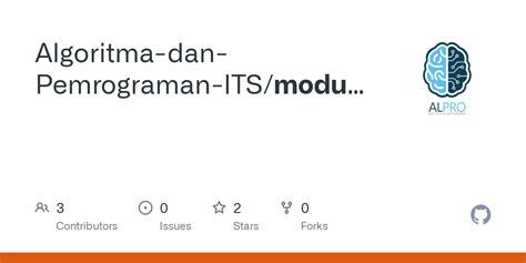 Github Algoritma Dan Pemrograman Its Modul Pkt