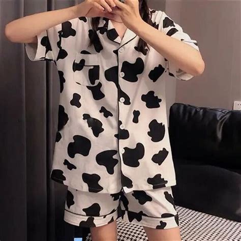 Municipal Plaid Women Sleepwear Pajamas Shorts Sets Pijama Loungewear