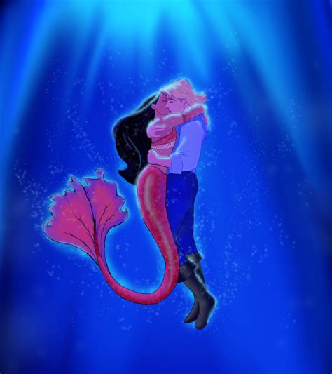 Underwater Kiss John Smith And Pocahontas By Gracehunterart On Deviantart