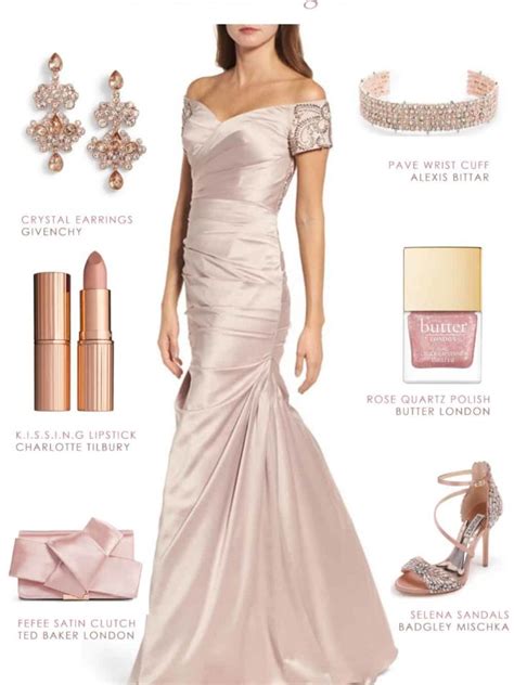 Rose Gold Wedding Attire Dress For The Wedding