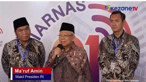 Ini Respon Wapres Ma Ruf Soal Nilai Tukar Rupiah Melemah