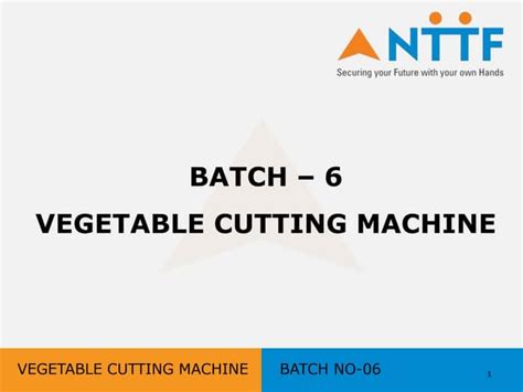 Vegetable Cutting Machine Ppt Pptx