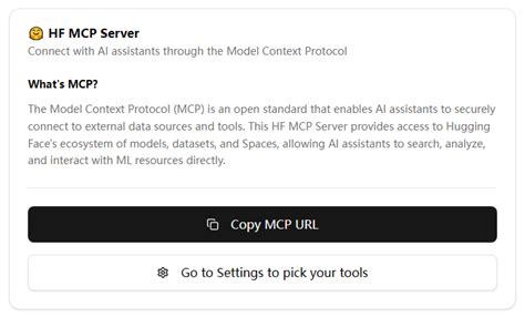 HF MCP Server，可以访问Hugging Face 的模型、数据集和空间生态系统 - 沃图社