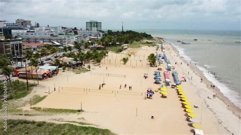 Imagens Aéreas Das Praias De Tambaú E Cabo Branco Em João Pessoa