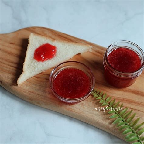 수제 딸기잼 만들기 실패없이 딸기잼 만드는법 보관 생 딸기쨈 만들기 농도 네이버 블로그