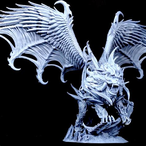 3d Printable Komainu Winged Version By Mini Monster Mayhem